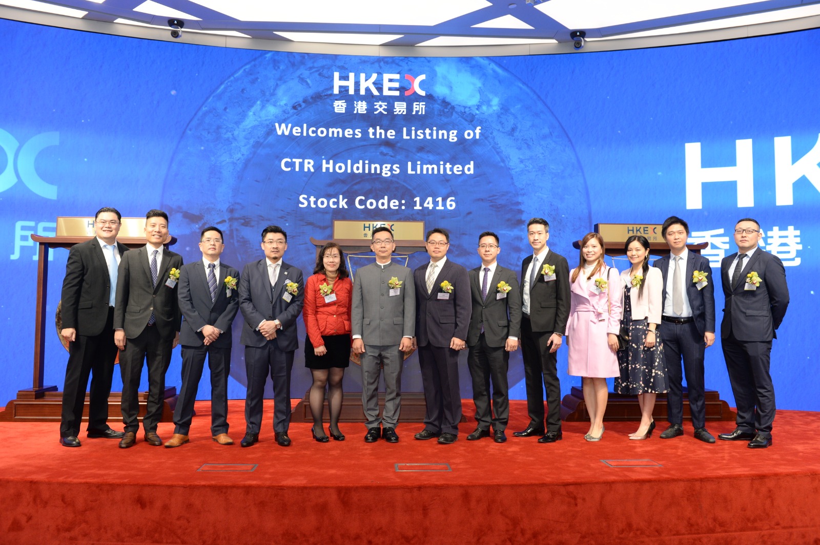 Listing on HKEX – CTR Holdings Ltd